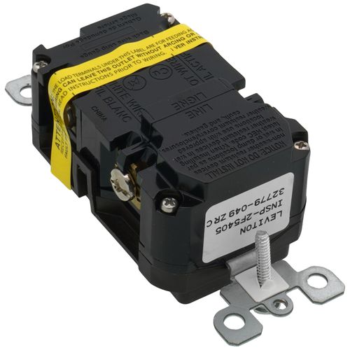 AGTR1 - Leviton AGTR1 - 15A, Self Test, Tamper-Resistant Dual-Function ...