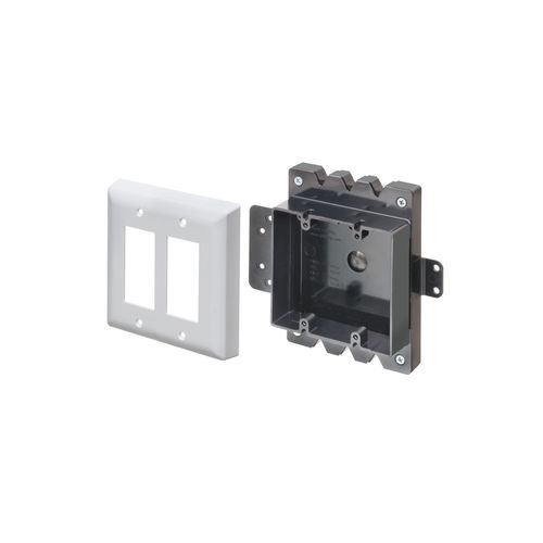 FSB2 - Arlington FSB2 - 2-Gang Large Volume Furred Wall Box w/ Cover ...