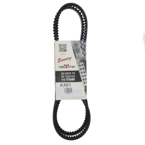 AX61 - Browning AX61 - TorqTitan Gripnotch Belt w/ 62.3" Pitch