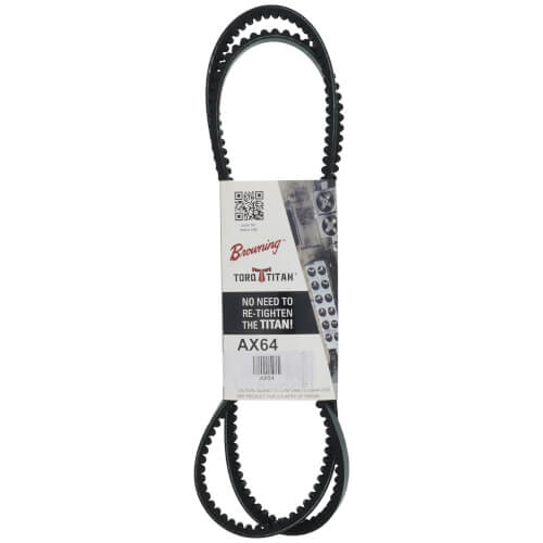 AX64 - Browning AX64 - TorqTitan Gripnotch Belt w/ 65.3" Pitch