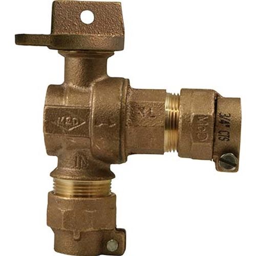 5133-058 - AY McDonald 5133-058 - 74600B-22 1" Angle Ball Valve Curb ...