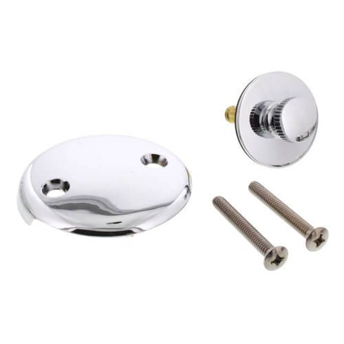 B07171 - Jones Stephens B07171 - 2-Hole Overflow Plate Bath Waste Trim ...