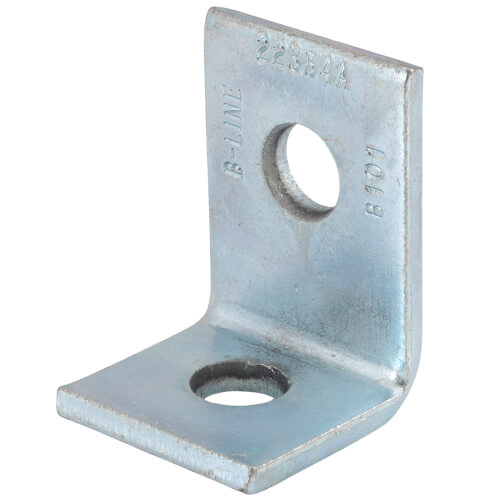 B101ZN - Cooper B-Line B101ZN - 2 Hole Corner Angle Fitting, 9/16" (Zinc)