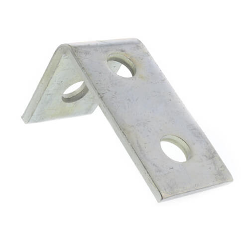 B102ZN - Cooper B-Line B102ZN - 3 Hole Corner Angle Fitting, 9/16" (Zinc)
