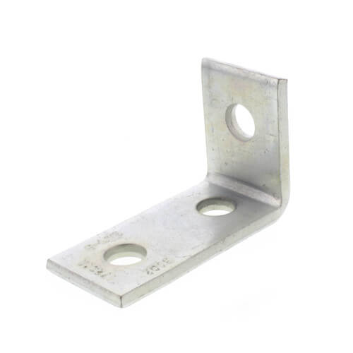 B102ZN - Cooper B-Line B102ZN - 3 Hole Corner Angle Fitting, 9/16" (Zinc)
