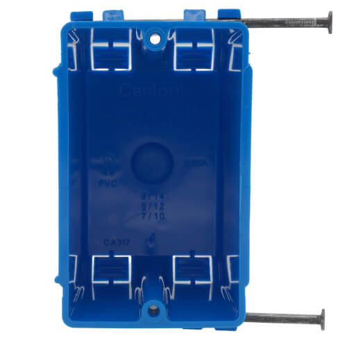 B118A - Carlon B118A - 18 Cubic Inch 1-Gang Nail-On New Work Non ...