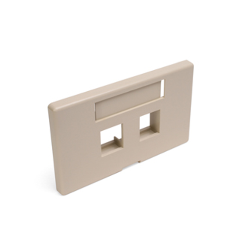 49910-HI2 - Leviton 49910-HI2 - Quickport, Modular Furniture Faceplate ...