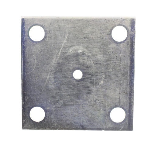 B280ZN - Cooper B-Line B280ZN - 6" x 6" x 3-1/2" Zinc Post Base (For 1 ...