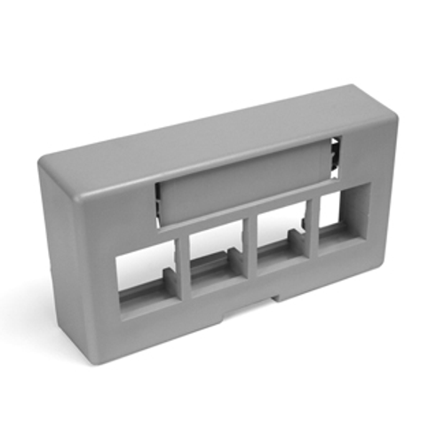 49910-EG4 - Leviton 49910-EG4 - Quickport, Modular Furniture Ext Depth ...