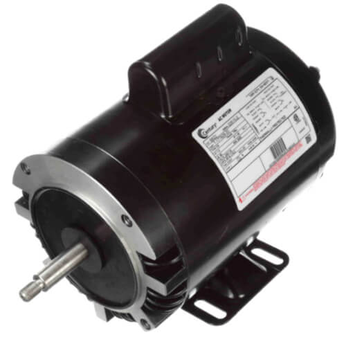 B622 - Century B622 - Capacitor Start NEMA "C" Face Rigid Base Motor, 1 ...