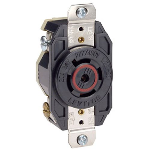 2520-LEVITON - Leviton 2520-LEVITON - 20A, 277/480V 3-Phase Y, NEMA L22 ...