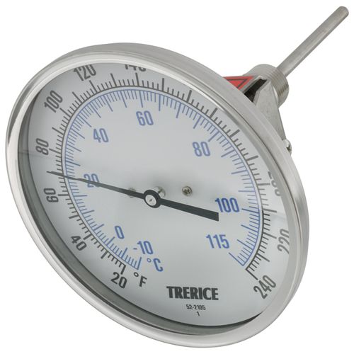 B8560405 - Trerice B8560405 - B856, 5" Dial, 4" Adjustable Angle ...