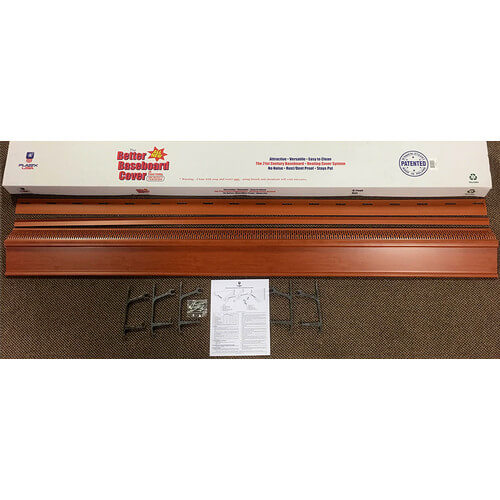 BB63 - Cover Luxe (Better Baseboard Covers) BB63 - 6 Ft. Kit Cover Set ...