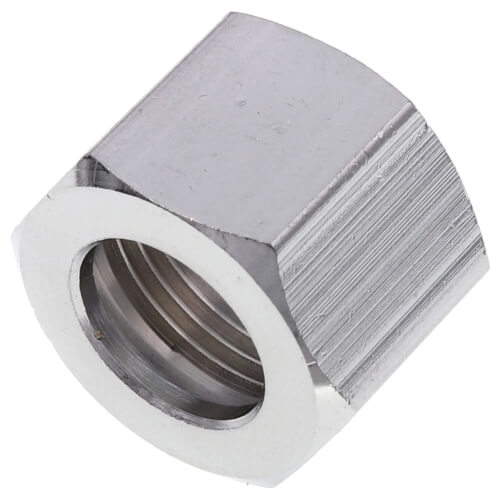 BCN038-CR - Bluefin BCN038-CR - 3/8" OD Chrome Plated Compression Nut, Lead Free