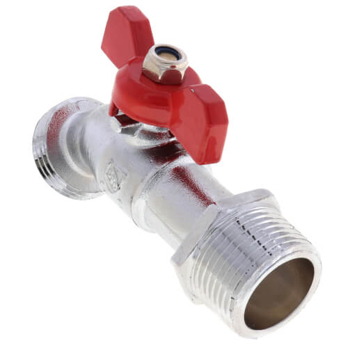 BDMT075-C - Bluefin BDMT075-C - 3/4" Chrome Plated Boiler Drain w/ T ...