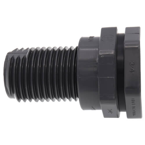 BFA1007SES - Hayward BFA1007SES - 3/4" PVC Bulkhead Fitting w/ EPDM ...