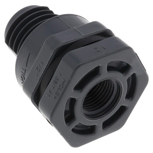 BFAS1005TES - Hayward BFAS1005TES - 1/2" PVC Bulkhead Fitting w/ EPDM ...