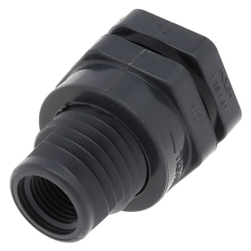 BFAS1005TES - Hayward BFAS1005TES - 1/2" PVC Bulkhead Fitting w/ EPDM ...