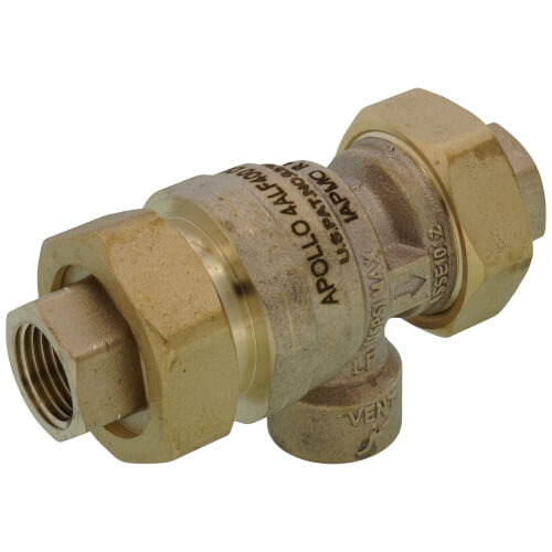 BFPNL-050F - Flamco BFPNL-050F - Dual Check Backflow Preventer 1/2" FNPT