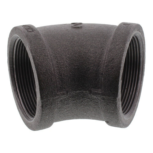 BL45E200C - Bluefin BL45E200C - 2" Black 45° Elbow