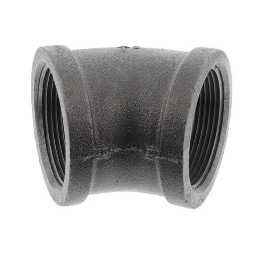 BL45E250C - Bluefin BL45E250C - 2-1/2" Black 45° Elbow