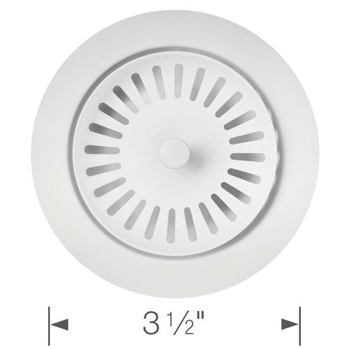 240328 - Blanco 240328 - Color-Coordinated Metal Disposal Flange (White)