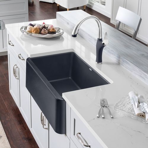 401732 - Blanco 401732 - Ikon SILGRANIT 30" Single Bowl Apron-Front ...