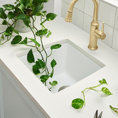 440081 - Blanco 440081 - Performa SILGRANIT 17" Undermount Bar Sink (White)