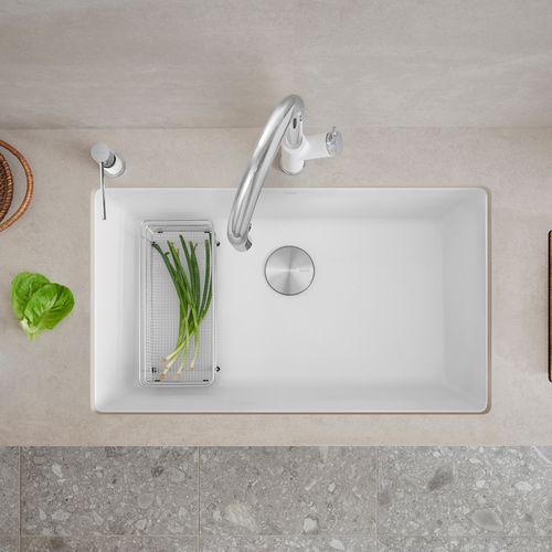 440150 - Blanco 440150 - Precis SILGRANIT 32" Super Single Undermount ...