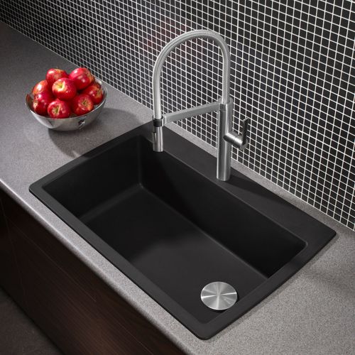 440194 - Blanco 440194 - Diamond SILGRANIT 33" Super Single Dual Mount ...