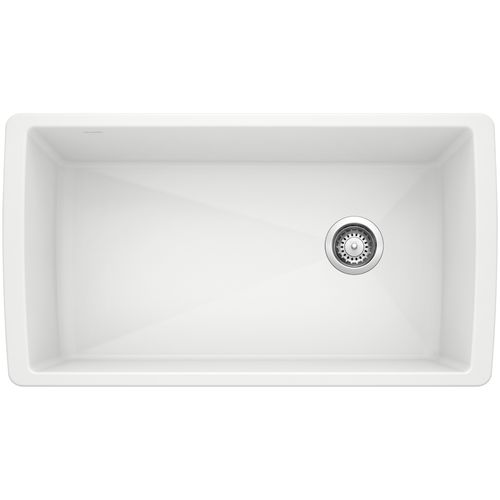 441767 - Blanco 441767 - Diamond SILGRANIT 33" Super Single Undermount ...