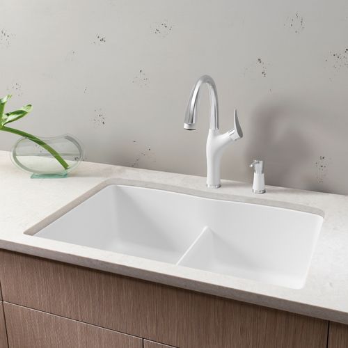442074 - Blanco 442074 - Diamond SILGRANIT 32" 50/50 Double Bowl ...