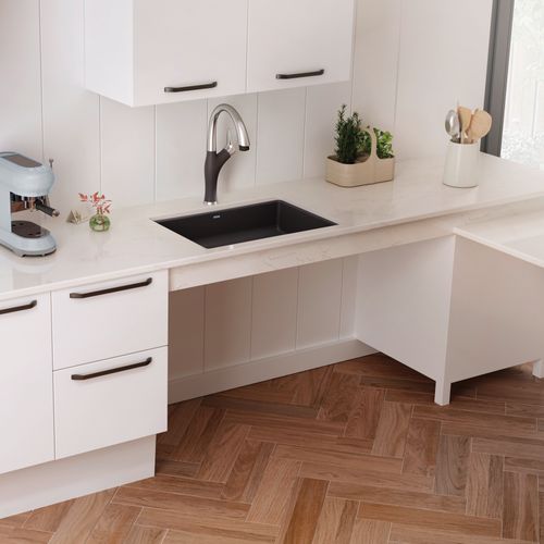 442539 - Blanco 442539 - Precis SILGRANIT 25" ADA Single Bowl ...
