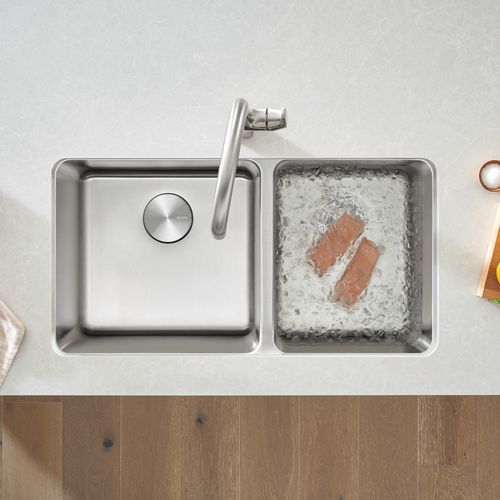 442769 - Blanco 442769 - Formera 33" 60/40 Double Bowl Undermount ...
