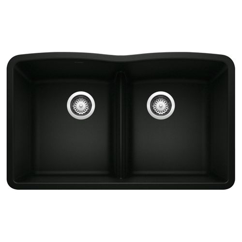 442914 - Blanco 442914 - Diamond 32" x 19-3/8" Equal Double Bowl Sink w ...