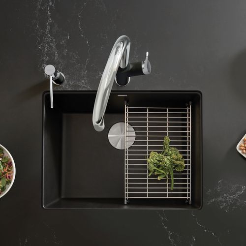442928 - Blanco 442928 - Precis SILGRANIT 24" Single Bowl Undermount ...