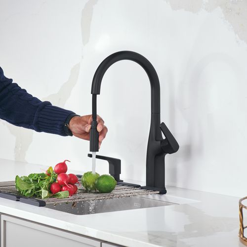 443020-BLANCO - Blanco 443020-BLANCO - Rivana High-Arc Pull-Down Dual ...
