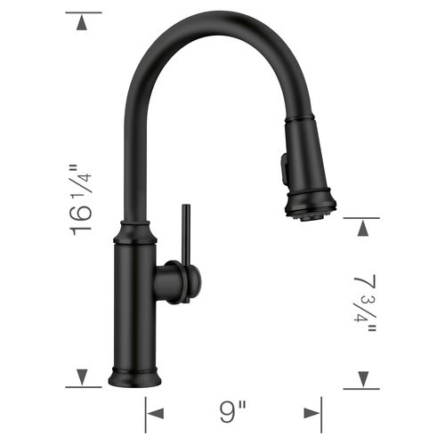 443023-BLANCO - Blanco 443023-BLANCO - Empressa High Arc Pull-Down Dual ...