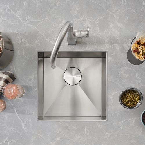 443049-BLANCO - Blanco 443049-BLANCO - Quatrus R0 17" Stainless Steel ...