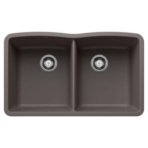 443105-BLANCO - Blanco 443105-BLANCO - Diamond SILGRANIT 32" 50/50 ...