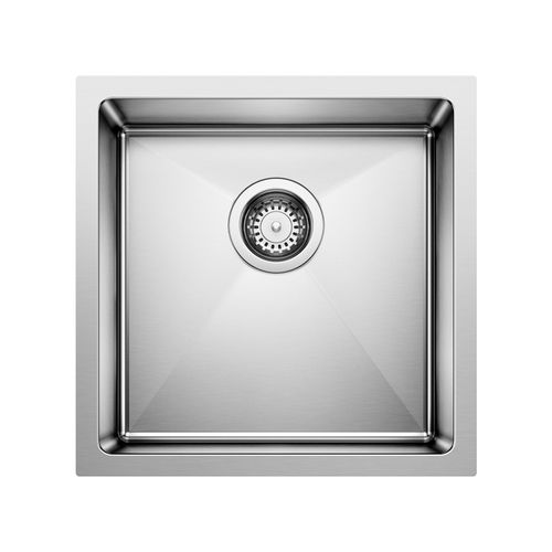 443144 - Blanco 443144 - Quatrus R15 17" Undermount Stainless Steel Bar ...