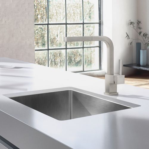 443146 - Blanco 443146 - Quatrus R15 25" Single Bowl Undermount ...