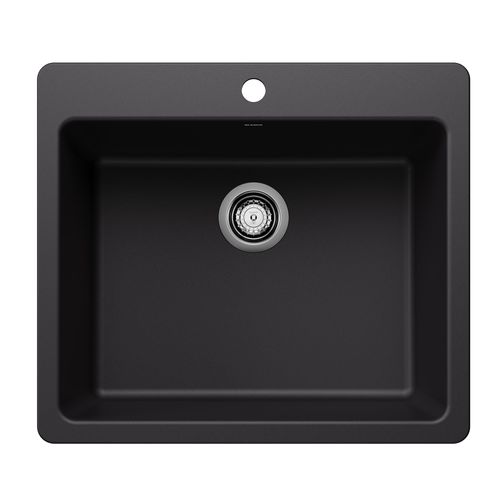 443218-BLANCO - Blanco 443218-BLANCO - Liven SILGRANIT 25" Single Bowl ...