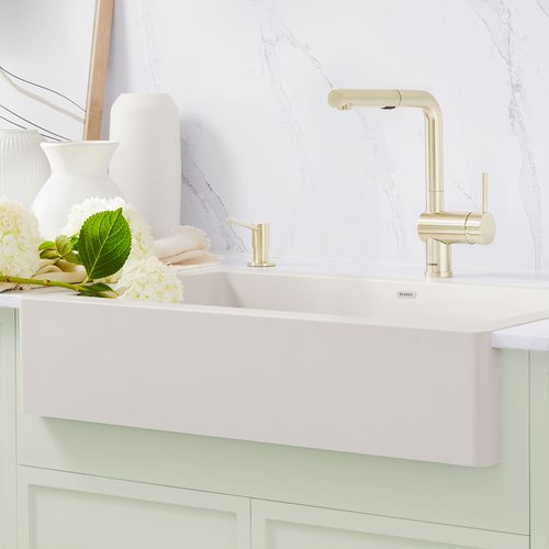 527408 - Blanco 527408 - Vintera SILGRANIT 30" Single Bowl Apron-Front ...