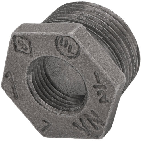 BLB100-050C - Bluefin BLB100-050C - 1" x 1/2" Black Bushing