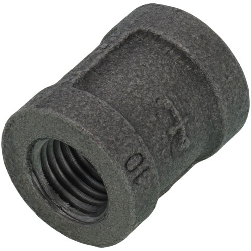 BLC025C - Bluefin BLC025C - 1/4" Black Coupling