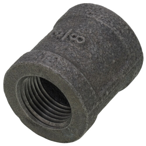 BLC038C - Bluefin BLC038C - 3/8" Black Coupling