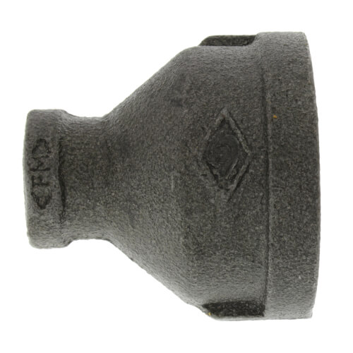 BLC125-038C - Bluefin BLC125-038C - 1-1/4" x 3/8" Black Reducing Coupling