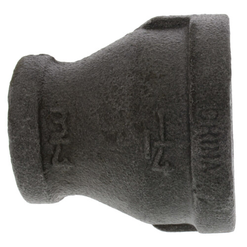 BLC125-075C - Bluefin BLC125-075C - 1-1/4" x 3/4" Black Reducing Coupling