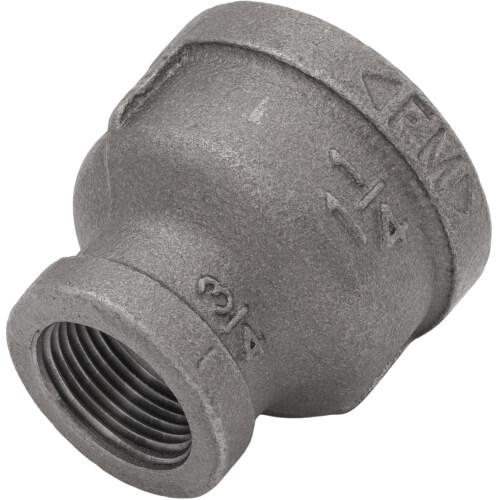 BLC125-075C - Bluefin BLC125-075C - 1-1/4" x 3/4" Black Reducing Coupling
